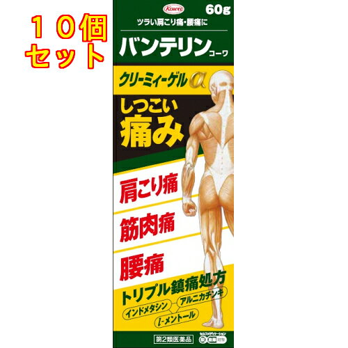 1個3個セット5個セットこの商品は医薬品です、同梱されている添付文書を必ずお読みください。※商品リニューアル等によりパッケージ及び容量は変更となる場合があります。ご了承ください。バンテリンコーワクリーミィーゲルαは，筋肉や関節の痛みをとるト...