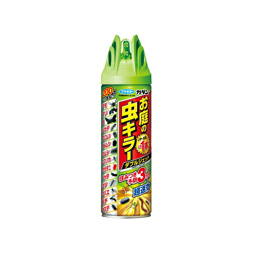 ※商品リニューアル等によりパッケージ及び容量は変更となる場合があります。ご了承ください。クモやアリ、ムカデなどのはう虫から、ガやカメムシなどの飛ぶ虫まで200種以上※の害虫に効果を発揮。超速効殺虫成分の働きで、お庭のイヤな虫をすばやく退治し...
