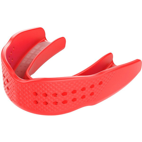 最上級のフィット感・薄さを追求したプレミアムモデル ●ジェルフィット ライナー 簡単に正確な熱成形が可能、歯に密着し快適なフィット感を実現 ●ジェルウィンドウ 奥歯部分の衝撃吸収性と耐久性を向上 ●インベント テック 前面に空いたベンチレー...