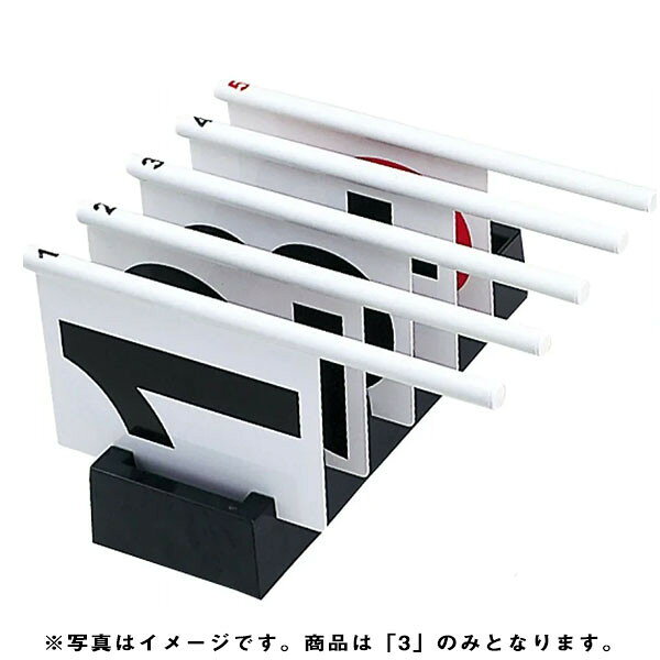 ファウル表示盤5ファウル用　対応部品 ※写真はイメージです。商品は「3」のみとなります。【02308000000000000】【03007080000000000】
