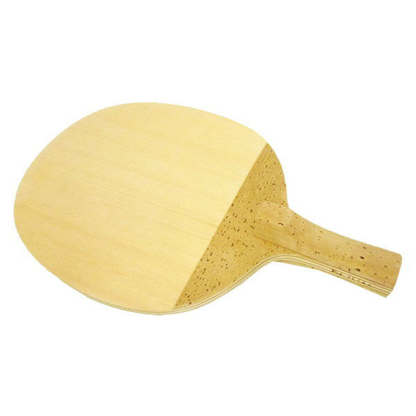 ラージ対応。前陣速攻の選手にはスピーディーな強打と巧みなドライブ処理、そして台上からの素早いプッシュやフリックが求められます。このラケットはその理想に応えられる様に、下方にブレードを大きくして、軽く相手の強打を吸収し、プッシュやフリックをし...