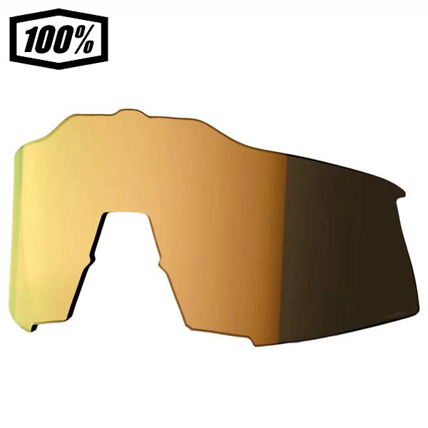 100%サングラス SPEEDCRAFTシリーズ対応の交換用レンズです。 ※本体は別売となっております。本体は付属いたしません。 ■レンズカラー Replacement Lens HiPER Gold Mirror ・100％UVプロテクシ...