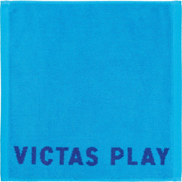 VICTAS PLAYのロゴ入りハンドタオルです。◯タオル素材：パイルジャガード（綿100％）サイズ：W34×H34cm原産国：中国【03001330400000000】【02905060000000000】