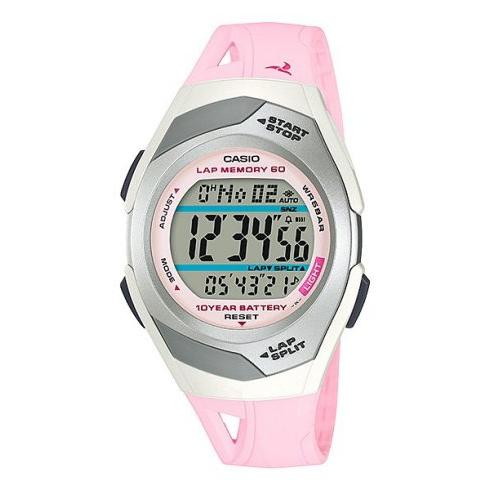 「CASIO Collection」のスポーツモデルです。時計本体は運動の妨げにならないようコンパクトな形状でありながら、計測ボタンをフロントの上下に配置するなど操作性を考慮したブラインドオペレーション構造を採用。また、ラップ／スプリットを...