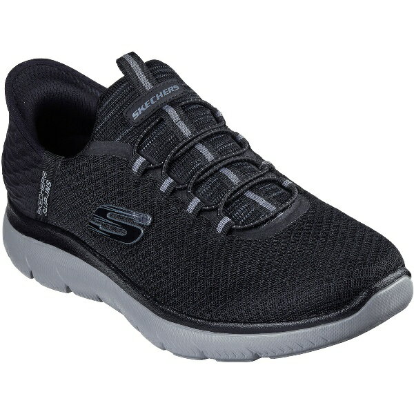 Skechers Hands Free Slip-ins:サミッツ-ハイ レンジは、履きやすく快適なステップを実現。独自のHeel Pillowで足をしっかりと固定するヴィーガン(動物由来成分を含まない)シューズ。独自のSkechers S...