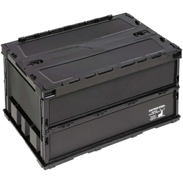 フタにロック付。折りたためてコンパクトに。3段まで積み重ね可能。◯ケース素材:材質:ポリプロピレンサイズ:約幅530×奥行365×高さ335mm(有効内寸493×335×311mm)重量:約2.4kg容量:約51.3L収納サイズ:約幅530...