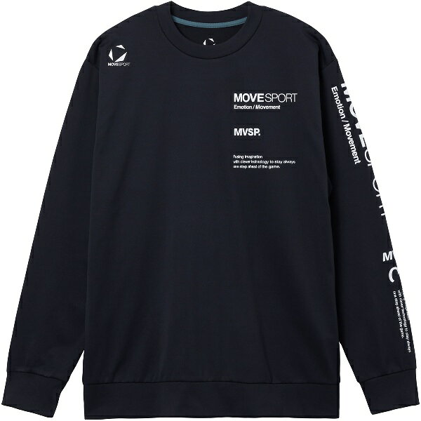 左胸と左袖にブランドロゴグラフィックをプリントした長袖シャツ。ウェアから受けるストレスを軽減した素材【S.F.TECH/エス.エフ.テック】を採用。表裏異なる生地組織によってウエア内のムレを軽減。◯ロングTシャツメンズポリエステル75%・複...