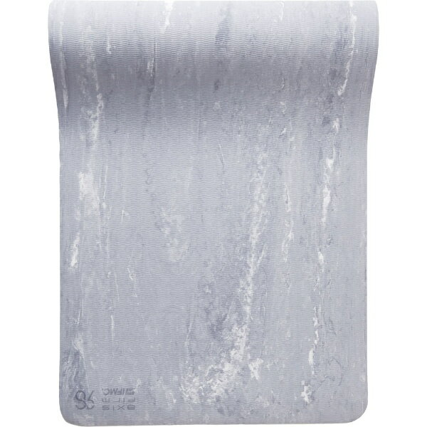 オモテ面にTPE (熱可塑性エラストマー)・ウラ面に天然ラバーを使用した5mm厚のヨガマット。クッション性が良く、TPE素材が足元からあたたかさを感じる優しいヨガマットです。裏面の天然ラバーが床面と密着しズレを防ぎます。上品なマーブル柄もお...