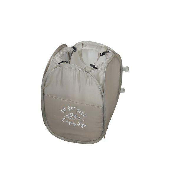 【商品説明】●組立簡単なポップアップ式のダストボックス●アウトドアでの洗い物などの整理にも♪●たたんでコンパクトに収納●材質/本体生地：ポリエステル　フレーム：バネ鋼【03002270700000000】【02810000000000000】