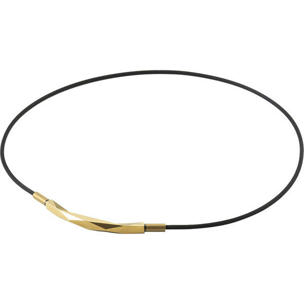 首に沿って弧を描く美しいフォルムのトップは、ダイヤモンドのようにカットを施すことで光を反射し、高級感あふれる華やかな首元を演出。留め具は左右どちらからでも簡単に着脱が出来る仕様。【留め具あり】◯グッズ その他紐部(生地)/ポリエステル・ナイ...