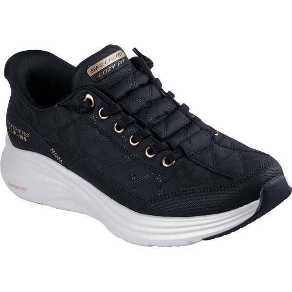 PUFFER FIT(パファーフィット)ふわふわの贅沢さと快適な履き心地を兼ね備えた、Skechers Hands Free Slip-ins(スケッチャーズ ハンズフリー スリップインズ):Contour Foam(コンツアーフォーム) ...