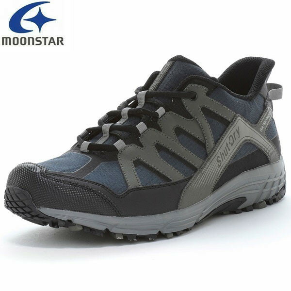 ムーンスターのメンズアウトドアスニーカーです。ムーンスター独自の透湿防水テクノロジー「Shut Dry(R)」を搭載しています。靴内への水の浸入を防ぎ、湿気は外に逃がす透湿防水機能で1年中快適な履き心地です。様々なアスレチックライフスタイル...