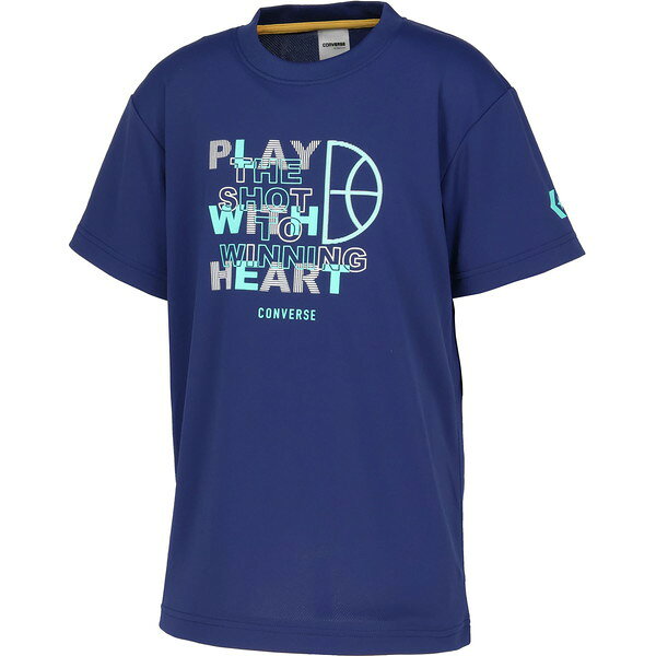英文をシンプルなカラーとフォントで表現したグラフィックジュニアTシャツ。柔らかな肌触りに吸汗速乾を兼ね揃えたスポーツ向けアイテム。◯半袖TシャツJRポリエステル100%140g吸汗・速乾、UV中国 【02904000000000000】【0...