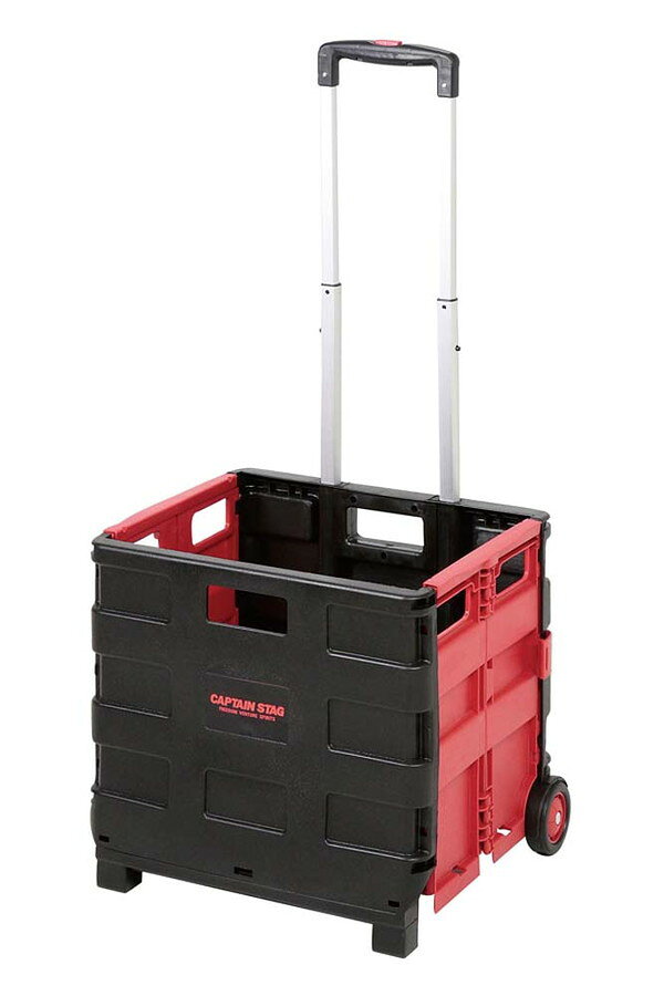 【素材・規格】 　 重たい荷物だってラクラク移動できちゃう ●サイズ：（約）／幅410x奥行345x高さ870mm ●収納サイズ：（約）／410x410x90mm ●重量：（約）／2．18kg ●耐荷重：（約）／15kg ●材質：／本体・ハ...