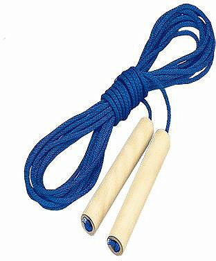 ○材質：グリップ：木、ロープ：ナイロン ○サイズ：ロープのみの長さ10m／ロープ径0.6cm ○自重：410g 【生産国】 日本製【02921000000000000】【03001341200000000】