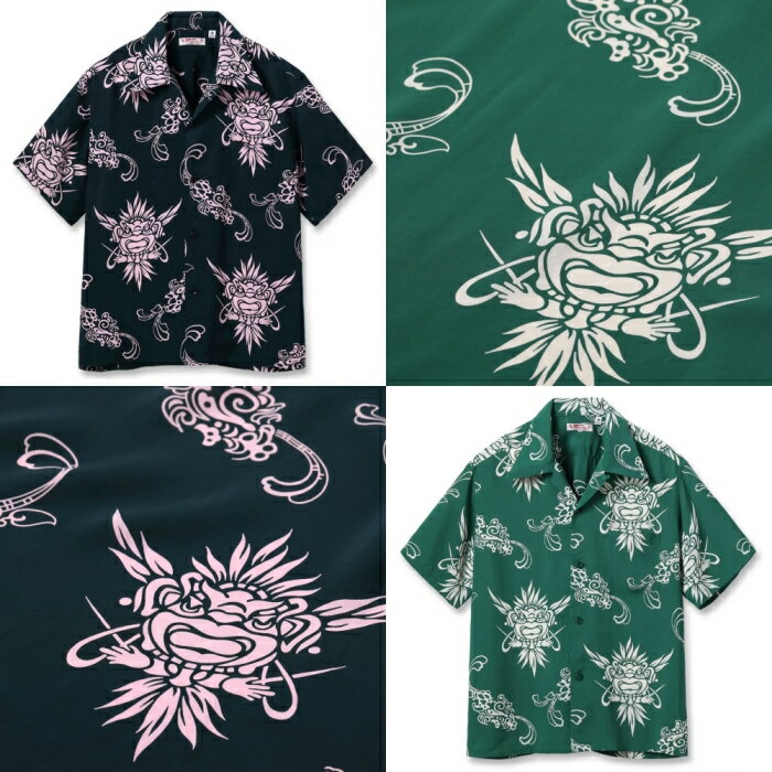 ■品名： RAYON HAWAIIAN SHIRT “INCARNATION OF GOD” ■品番： SS39611 ■素材： RAYON ■商品： 作品名： “INCARNATION OF GOD” ヴィンテージ： KIHIKIHI 年...