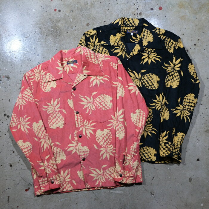 ■品番： SS29580 ■素材： COTTON100% ■商品： ハワイアンシャツの定番となるDUKE'S PINEAPPLEをコーデュロイ生地で秋冬仕様で仕上げられたオープンカラーシャツ。 ※着用モデル 175cm 70kg 40L着用...