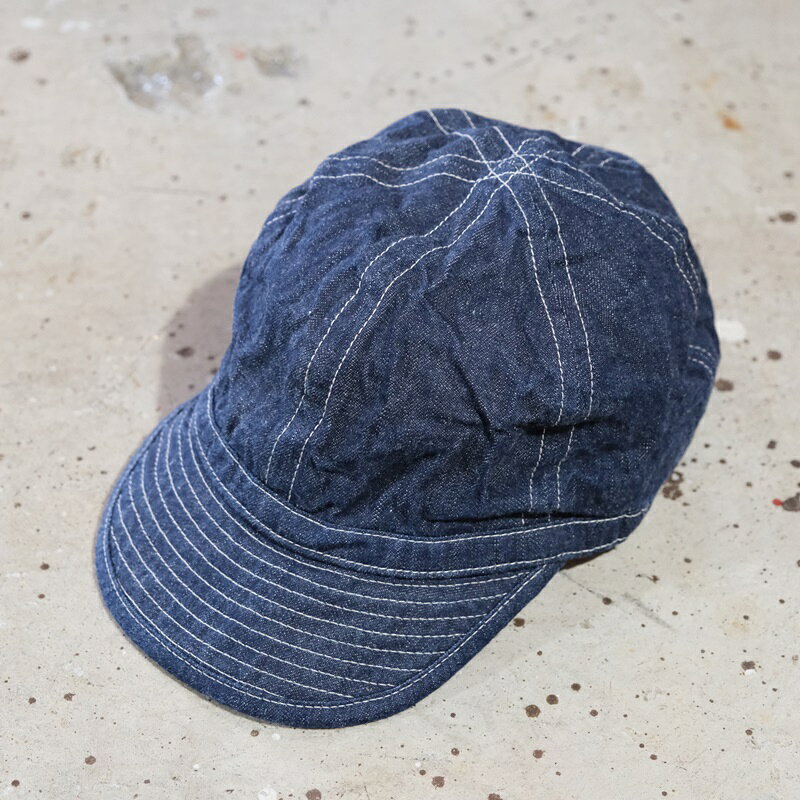 ■品番/品名：BR02308/ HAT, WORKING, DENIM (MOD.) ■素材：COTTON100% ■サイズ：71/4(M),71/2(L) ■商品： 米陸軍が1934年に開発したデニム製のハットには、ブリムをカットオフして...