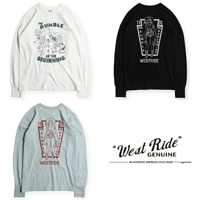 【WESTRIDE　PT.L.TEE.26-02】 ■素材： ORIGINAL HEAVY WEIGHT No.14 COTTON 100% ■商品： 春夏用L/S TEEとしてリリースする、S/S TEEと同じ14番単糸を使用した長袖TE...