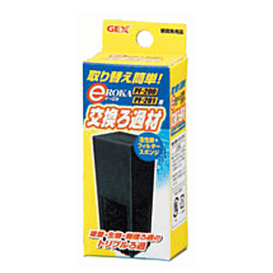 特長 e〜ROKA イーロカ PF200・201用 取り替え簡単な交換ろ過材。 高いろ過能力できれいな水に！ 仕様 - 個装サイズ 幅4.2×奥行3.2×高さ10.3cm 重量 30g メーカー名 ジェックス 　 ※品質向上のため予告無く仕...