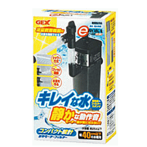 特長 幅40cm以下水槽用 水中モーター式フィルター。 高いろ過能力できれいな水に！ 動作音も静か！ 仕様 適合水槽：幅40cm以下の水槽用 交換ろ過材：e〜ROKA PF-201用交換ろ過材 流量：3.0（50Hz）、3.4（60Hz）L...