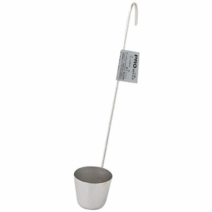 特長 - 仕様 材質:ステンレス鋼 全長：約230mm 外径：約42mm 容量：約35cc 柄長：約190mm 製品サイズ（mm) 縦x横x高さ：230x50x45 製品重量(g) 30 生産国 日本 販売元　 アークランズ ※品質向上のた...