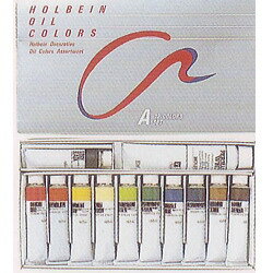 -holbein- ホルベイン　油絵具セット 温和な透明感が観る人にやすらぎと、深みを感じさせる油絵具 14世紀のはじめから、数々の画家が駆使し、多くの技法が蓄積された絵具です ＜透明感・ツヤあり＞ 油絵具Aセット（6号 20ml　11色＋...