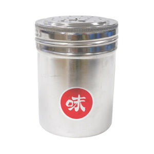 特長 18-8ステンレス仕様でさびにくい。 用途 業務用調味料入れ サイズ （約）直径72mm×高さ95mm 重量 （約）110g 材質 18-8ステンレス鋼 生産国 日本 パッケージサイズ 約80×80×100mm パッケージ重量 約11...