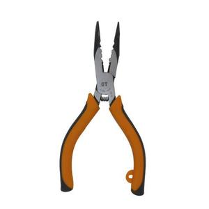 圧着、切断（鉄線1．6ミリ） 偏芯機構（支点を刃先に近くすることにより、効果的に力を入れることができ、楽に切断が可能） ■完全熱処理　 ■刃部硬度：HRC58±2 パッケージサイズ（mm) 縦×横×高さ：163×55×18 パッケージ重量(...