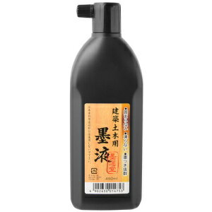 商品名 墨運堂　建築　土木用　墨液　450ml 特　徴 固まらない。 凍らない。 墨付きが良い。 仕　様 用途：建築土木用墨液 容量：450ml サイズ（約）mm - 重量（約）g - 内容量 - 成分表記 - 材　質 - 生産国 - メー...