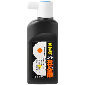 商品名 墨運堂　墨の精　スーパーかせん墨液　建築用　180ml　[13405] 特　徴 固まらない。 凍らない。 さびない。 あらゆる墨差し、糸にも使用OK。 マイナス18度でも凍結しません。真夏の直射日光にも固くなりません。あらゆる墨つぼ...