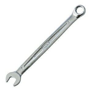 商品名 TONE　コンビネーションスパナ　[CS-7] 特　徴 スパナのスピードと、めがねレンチの強さを兼ね備えたコンビネーションスパナ。 仮締めをスパナ側で、本締めはめがね側でというように、1本で2役の機能工具です。 使いやすく手になじむ...