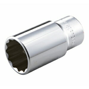 ※画像は代表画像となります。予めご了承ください。 商品名 TONE　ディープソケット　差込角【12.7×27mm】　[4D-27L] 　 特　徴 手動用の深型ソケットです。 仕　様 - 　 サイズ（約） 二面幅寸法：27mm、全長：83.0...