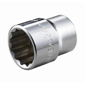 ※画像は代表画像となります。予めご了承ください。 商品名 TONE　ソケット 差込角【12.7×19mm】　［4D-19］ 特 徴 手動用のソケットです。 12角ネジの締めつけ、取外しに。 仕 様 - サイズ（約） 二面幅寸法：19mm、全...