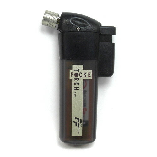 ブランド名 Shinfuji Burner 商品名 新富士バーナー [Shinfuji Burner]　 ポケトーチ ブラック PT-14FFBCR 特徴 ・燃料は使い捨てライターの電子着火式強力耐風バーナー ・ボディは小さくても炎は強力、...