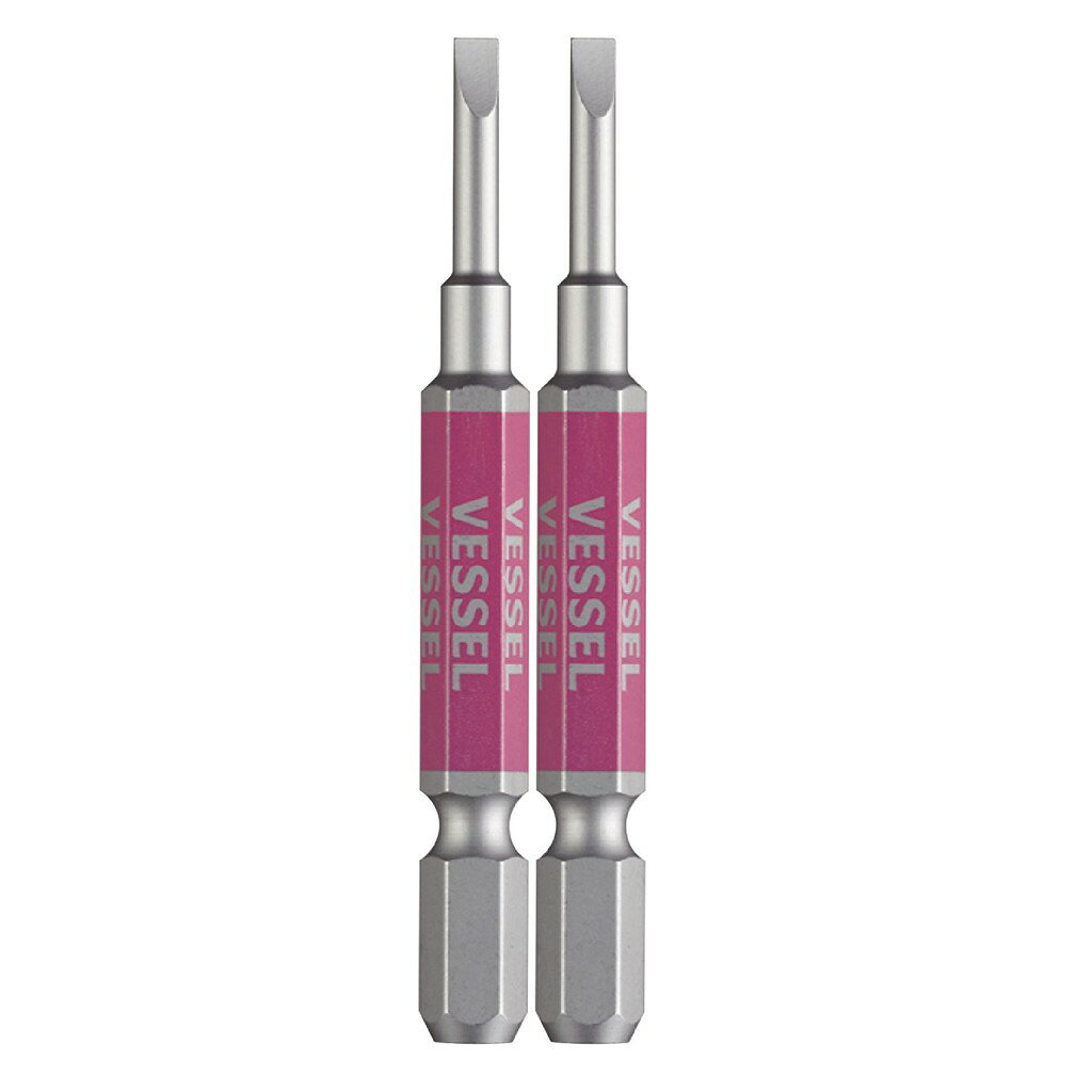 仕様用途：マイナスネジ専用先端サイズ：−3全長：65mm六角軸対辺：6．35mm（インパクト対応）片頭（段付）　マグネット無18V対応 内容量2本 製品サイズ(mm)縦×横×高さ：6×65×6 製品重量(g)14 生産国日本 最もベーシック...