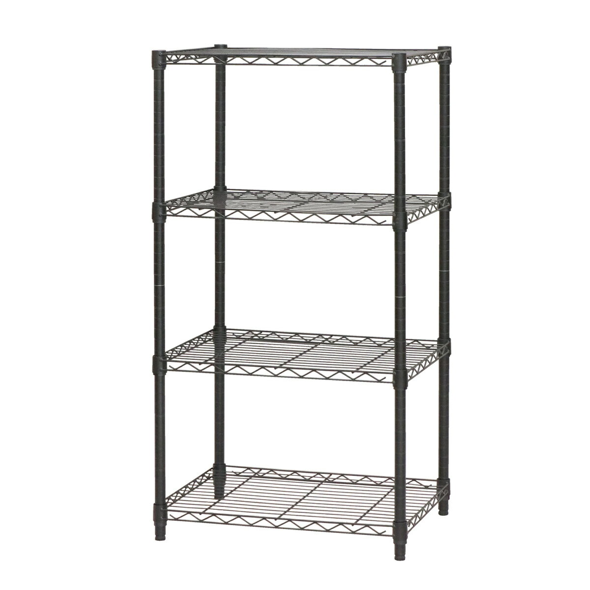 仕様 サイズ(約):幅60×奥行45×高さ115/119.4cm 棚板ピッチ:2.45cm 製品重量(約):9.2kg 耐荷重(約):棚板65kg/枚、キャスター静止時160kg/全体、アジャスター装着時200kg/全体 支柱径:Φ25mm...