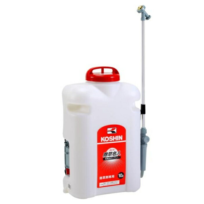仕様 タンク容量:10L ノズル長さ:46cm ポンプ形式:インペラーポンプ 散布量:通常散布(2L/分)、少量散布(0.7L/分) 散布可能量:通常散布(540L・タンク54杯分)、少量散布(190L・タンク19杯分) 使用乾電池:単一形...