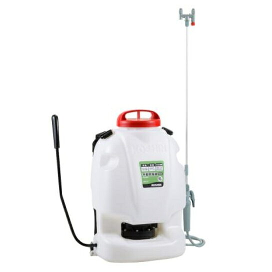 仕様 タンク容量:15L ノズル長さ:60cm ポンプ形式:ダイヤフラムポンプ 噴霧能力(0.3MPa時):自在2頭口噴口(900ml/min)・カバー付き泡状除草噴口(600ml/min) ネジ規格:噴口(G1/4)・ノズルパイプ(M16...