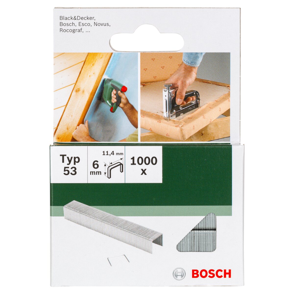 ブランド名 BOSCH[ボッシュ] 商品名 ステープル 1000本入り 幅11.4mm ST6 深さ 6mm 販売者 ボッシュ株式会社 ※品質向上のため予告無く仕様を変更する場合がございます。 ※商品画像の色合いは、画像処理上　若干異なる場...
