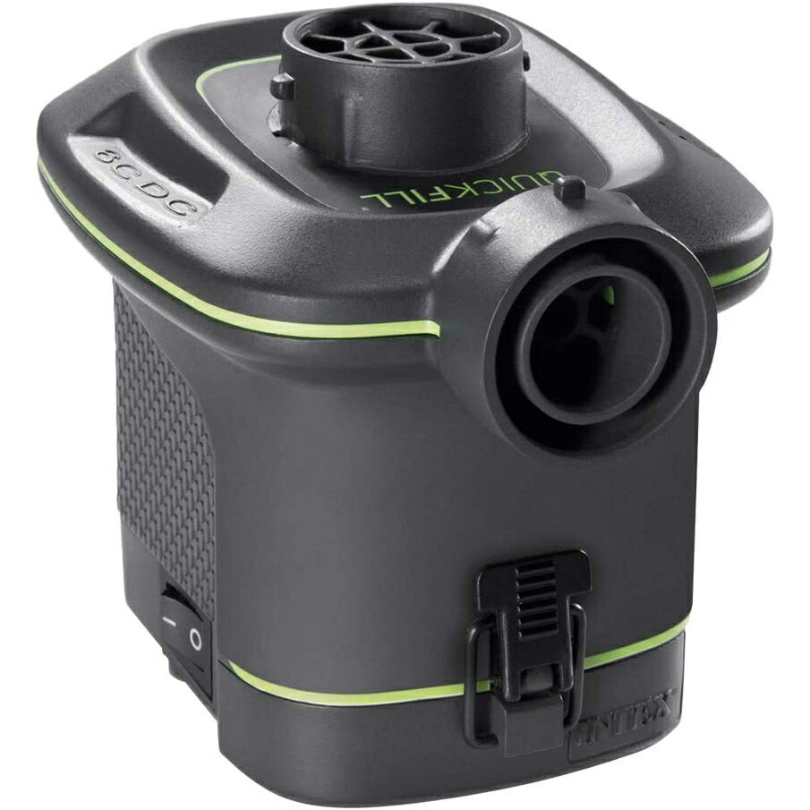 仕様 セット内容:本体、ノズル 電源:単2電池×6本(別売) 材質:ポリプロピレン、鉄、ポリエチレン、銅、ポリ塩化ビニル 商品説明 エアーマットレスや浮き輪などを膨らませるのに便利な電池式ポンプ。 空気の出し入れが可能です。 3種類のノズル...