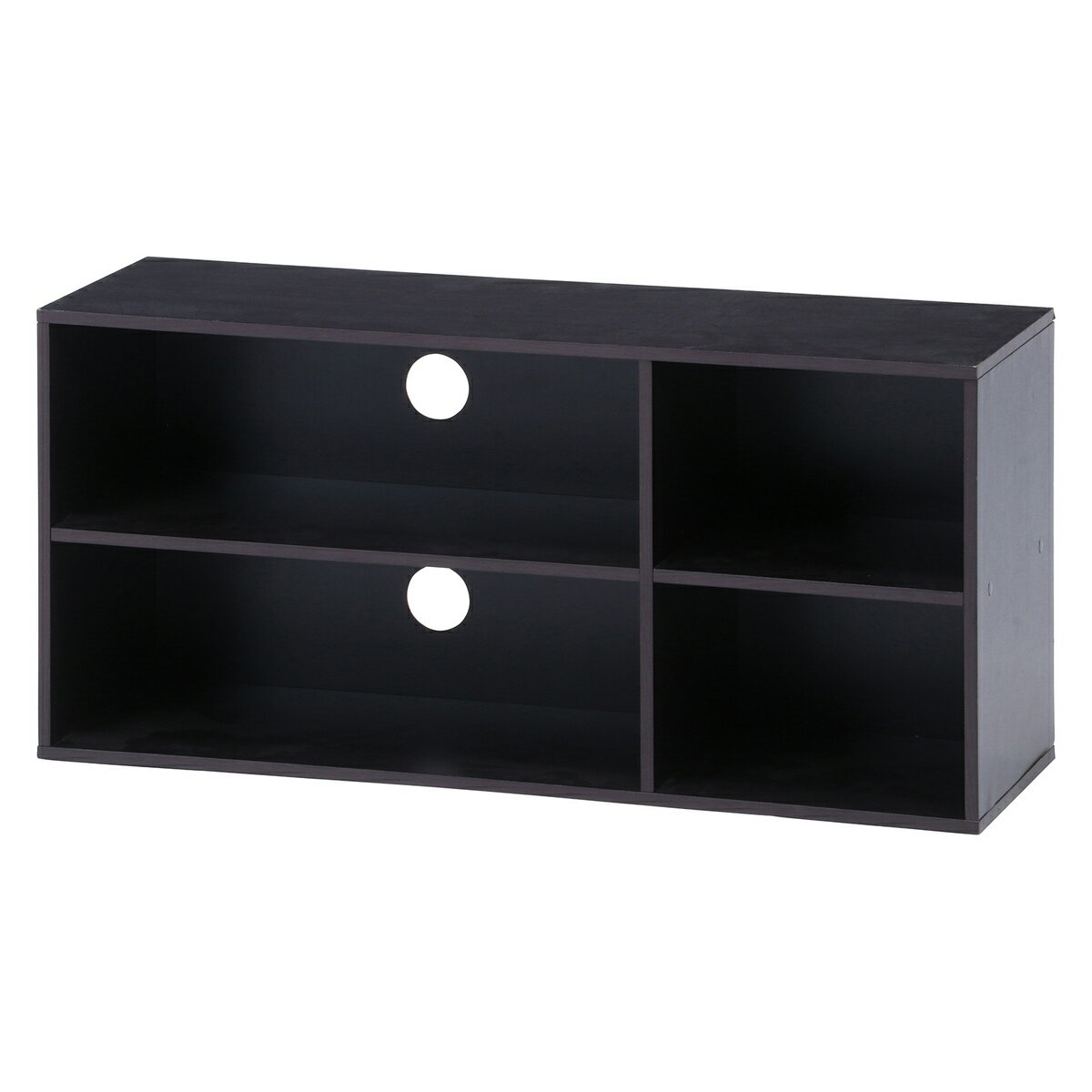 仕様 カラー:ダークブラウン 製品サイズ:幅890×奥行295×高さ420mm 板厚:12mm 耐荷重(天板):30kg 適用TVサイズ:32V型まで コード穴直径:60mm 組立品 材質:表面材/プリント紙化粧繊維板 製品重量(g) 10...