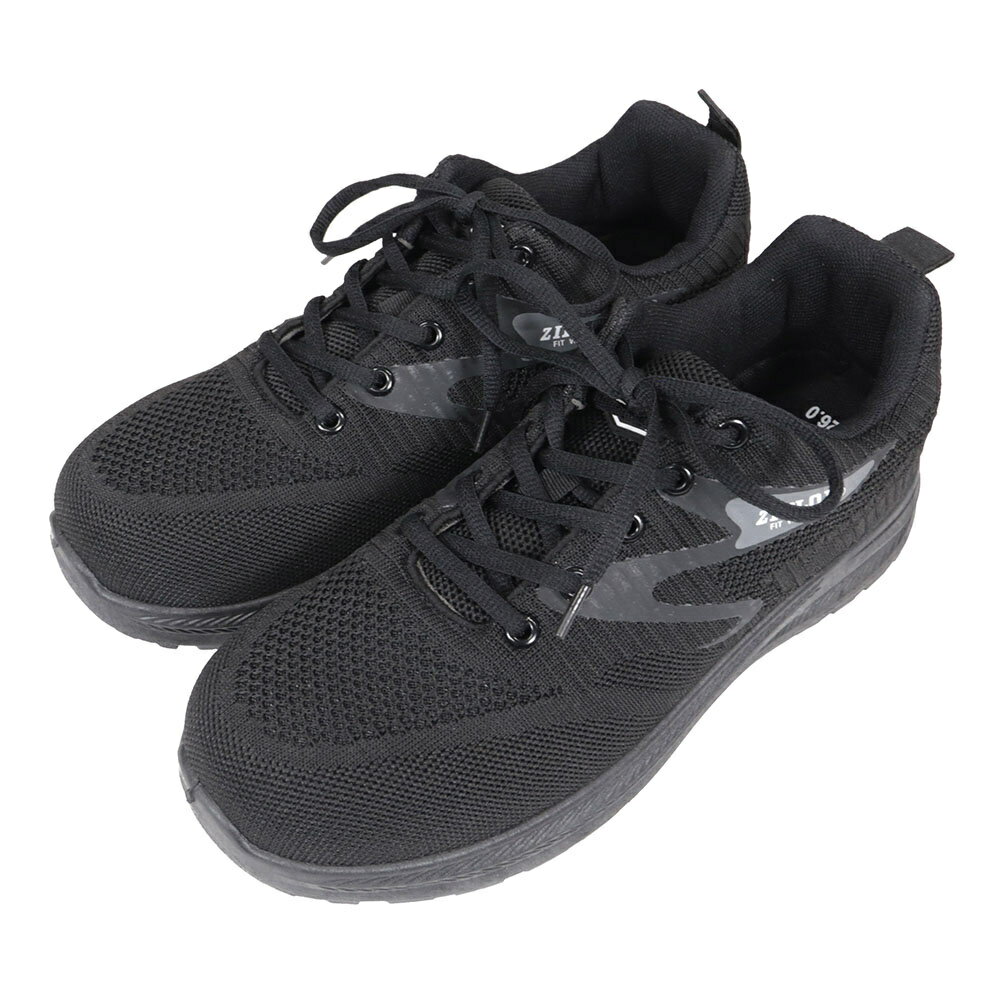 仕様 サイズ:26cm カラー:ブラック 材質:アッパー/フライニット、ソール/発砲PVC 製品重量(g) 930 商品説明 インジェクション製法で、足の形状に沿ったフィット感のセーフティスニーカー。 発砲PVCのインジェクションソールを使...