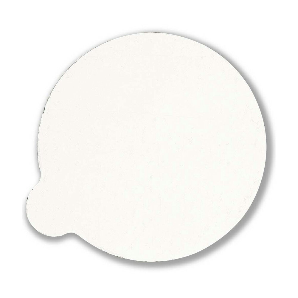 仕様 サイズ:直径75mm 耐熱温度:80度 取付可能箇所:ユニットバス内壁・タイル・プラスチック・ガラス・ホーロー・金属塗装面・木部塗装等 材質:ポリウレタン、PET 商品説明 壁を傷めずきれいに剥がせる吸盤用補助版。 水で洗うと粘着力が...