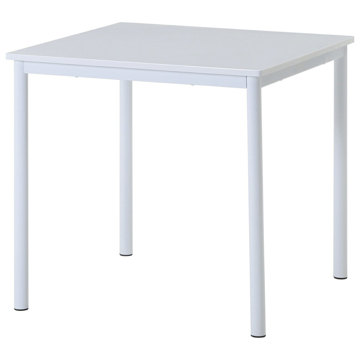 仕様 カラー:ホワイト 製品サイズ:幅750×奥行750×高さ720mm 耐荷重(天板):20kg 天板厚み:18mm 材質:甲板の表面材/繊維板、構造部材(脚部)/金属(鋼)、表面加工(甲板)/ウレタン塗装、表面加工(脚部)/エポキシ樹脂...
