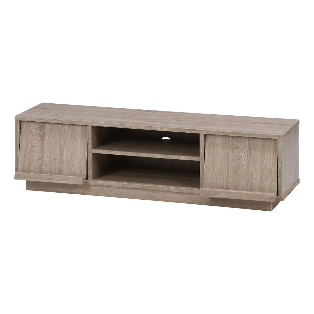 仕様 カラー:ホワイトオーク 製品サイズ:幅1190×奥行380×高さ340mm 耐荷重(天板):20kg 耐荷重(棚板1枚):5kg 天板厚み:18mm コード穴:直径50mm 材質:表面材/プリント紙化粧繊維板 組立品 製品重量(g) ...