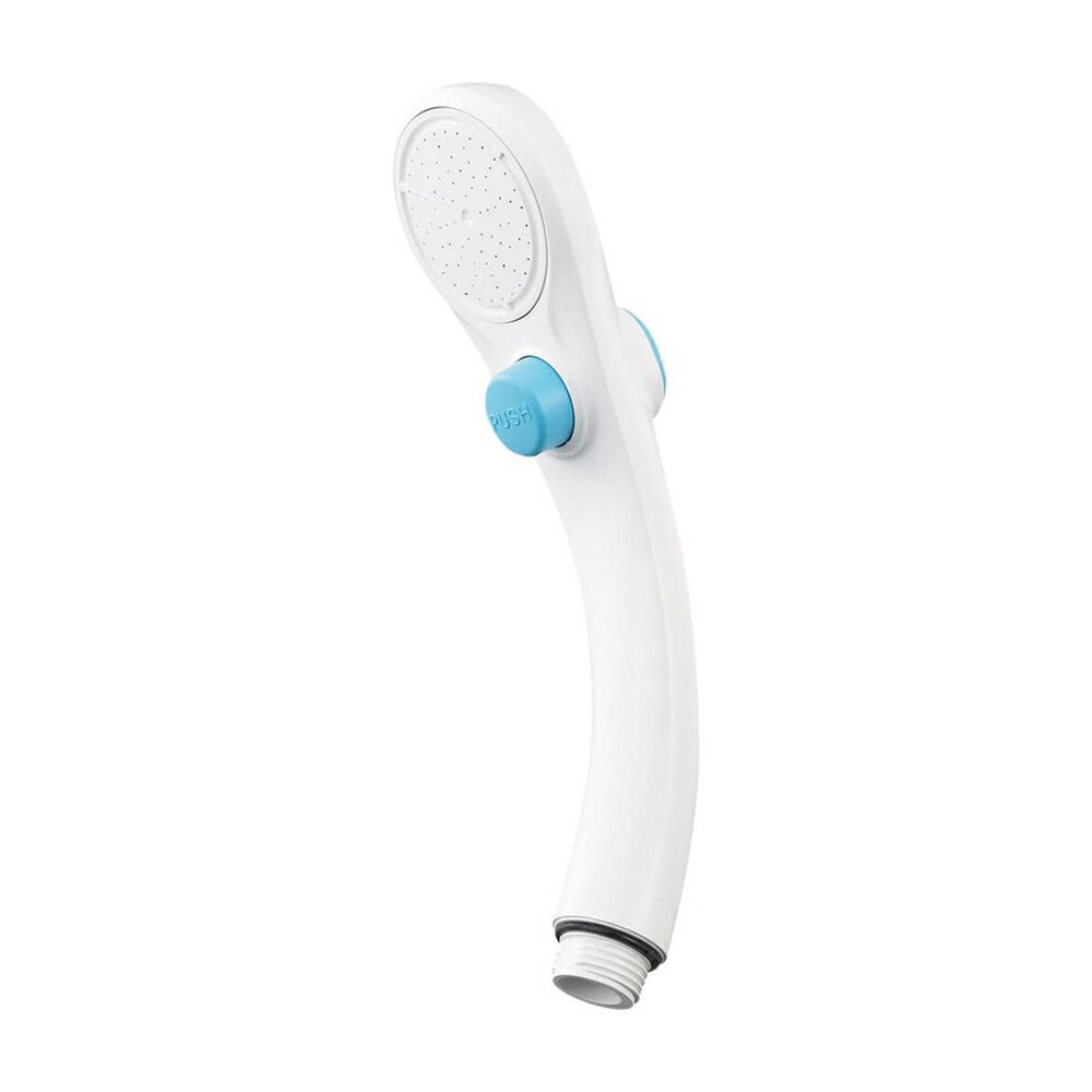 仕様 色:ホワイト 最高使用温度:60度 使用水圧:0.05MPa(流動圧)~0.75MPa(静水圧) 同梱アダプター:2種 材質:ABS樹脂 製品重量(g) 96 商品説明 ストップボタン付きが便利な節水タイプのシャワーヘッドです。 コン...