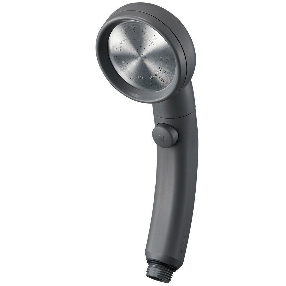 仕様 色:グレー 最高使用温度:60度 使用水圧:0.05MPa(流動圧)~0.75MPa(静水圧) 同梱アダプター:2種 材質:ABS樹脂、ステンレス 製品重量(g) 164 商品説明 上下60度、左右に360度首が動いて、浴びたい位置に...