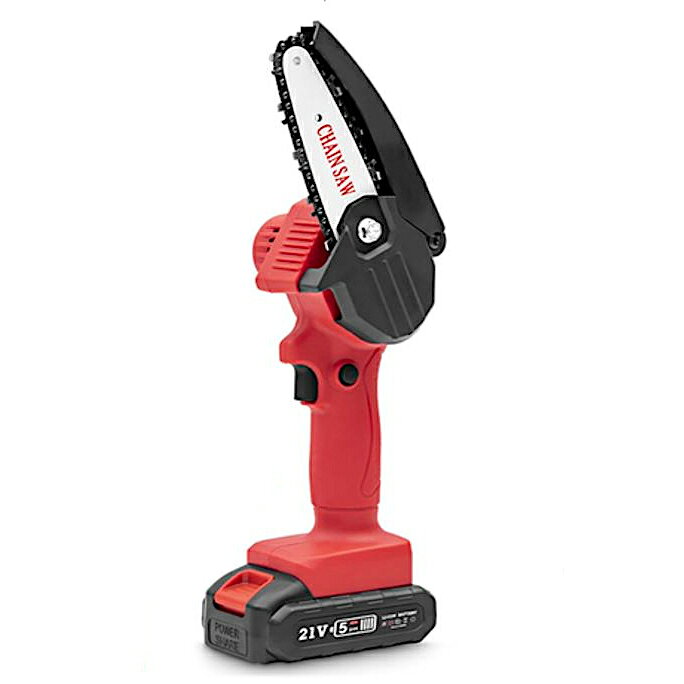 仕様 セット内容:本体、ACアダプター、レンチ、バッテリー、収納ケース 電源:AC充電式 充電時間(約):3時間30分 連続使用時間(約):1時間 チェーン速度:5m/s バッテリー容量:1500mA 材質:ナイロン 製品サイズ(mm) 幅...