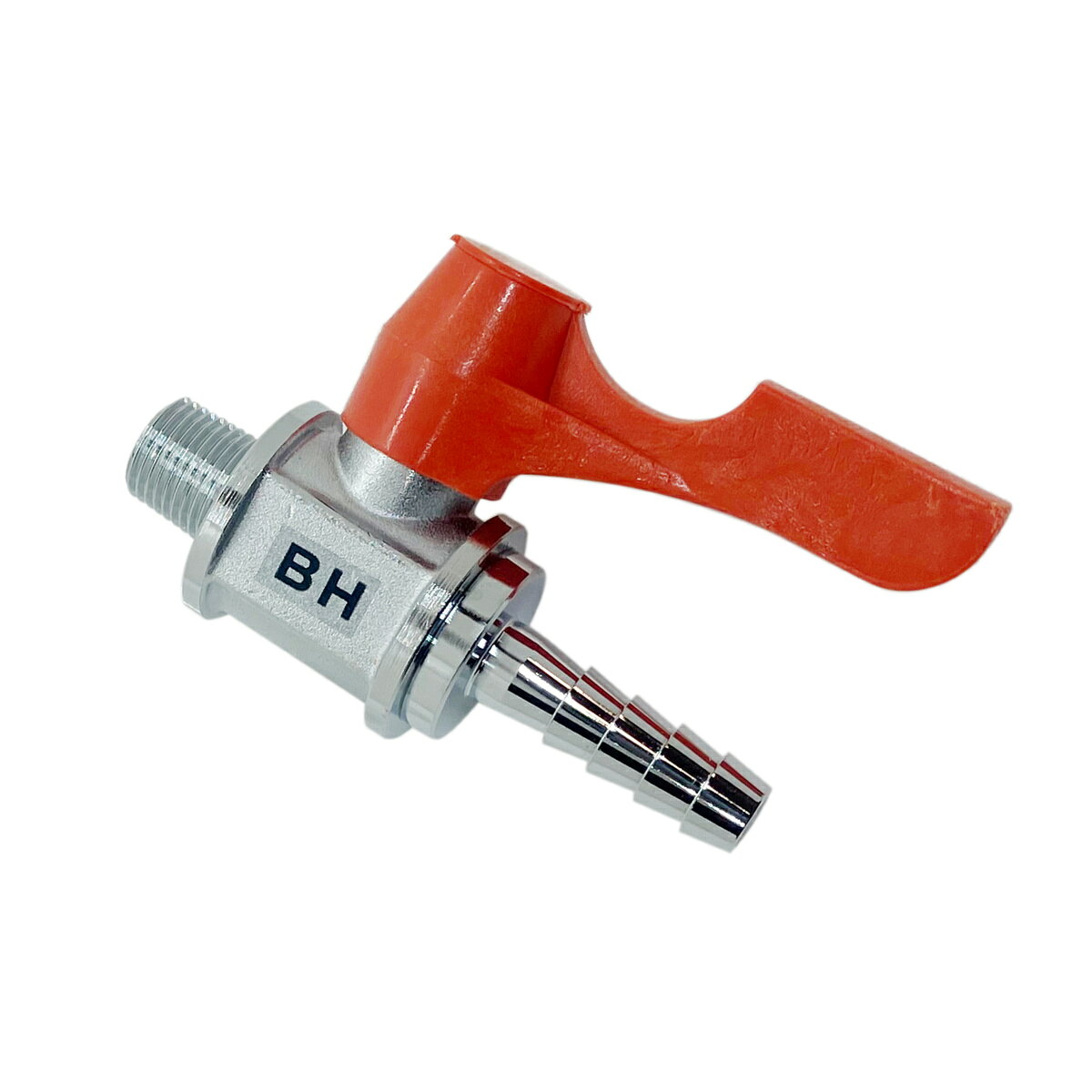 仕様 用途:内ネジとホースの接続用 ホース口外径:7.0mm 管用テーパーオネジ:R1/8 使用温度範囲:-5~60度 最高使用圧力:1.0MPa 耐圧力:1.5MPa ストッパー付 製品サイズ(mm) 幅×奥行×高さ:40×20×60 製...